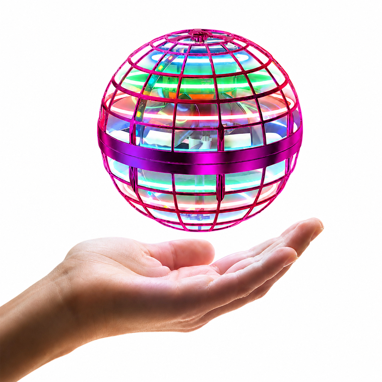 Self-Return LED Levitating Flying Orb – Furongpet